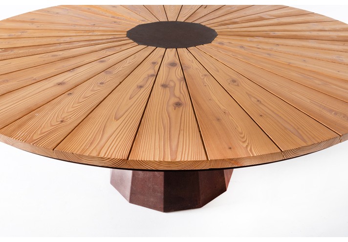 Corten table Spica - TrackDesign